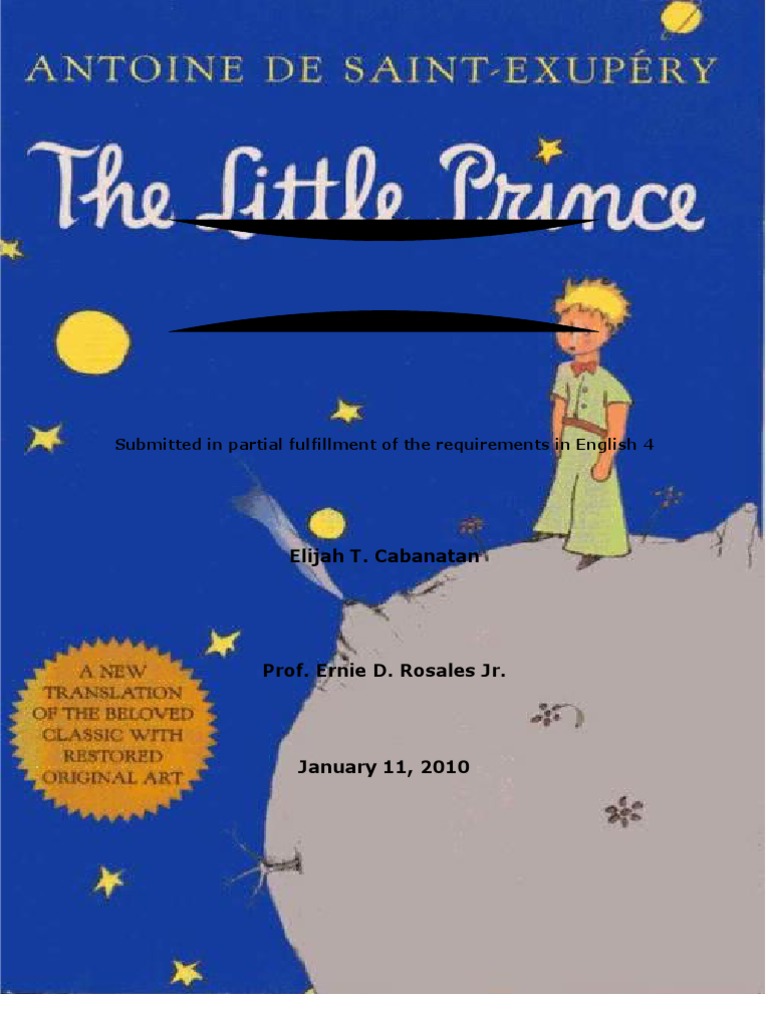 The Little Prince: A Book Review | PDF | The Little Prince | Narration