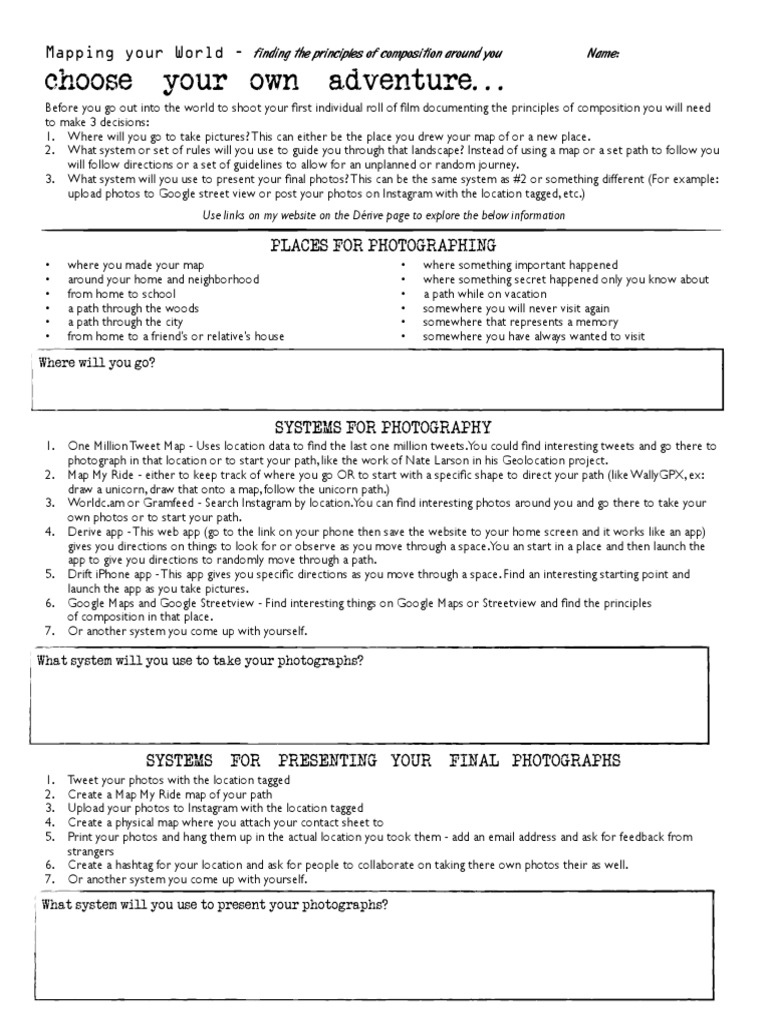 Choose Your Own Adventure | PDF