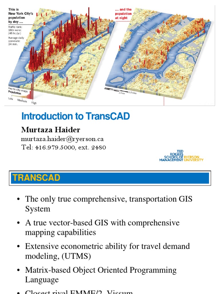 Intro TransCAD | PDF | Dialog Box | Map