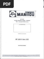 Manitou Hydraulic System | Valve