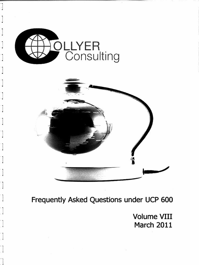 UCP 600-FAQ