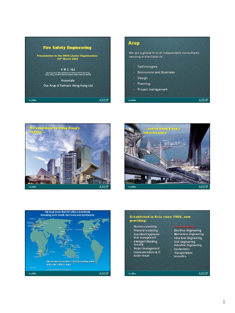 Arup | PDF | Safety | Fire Safety