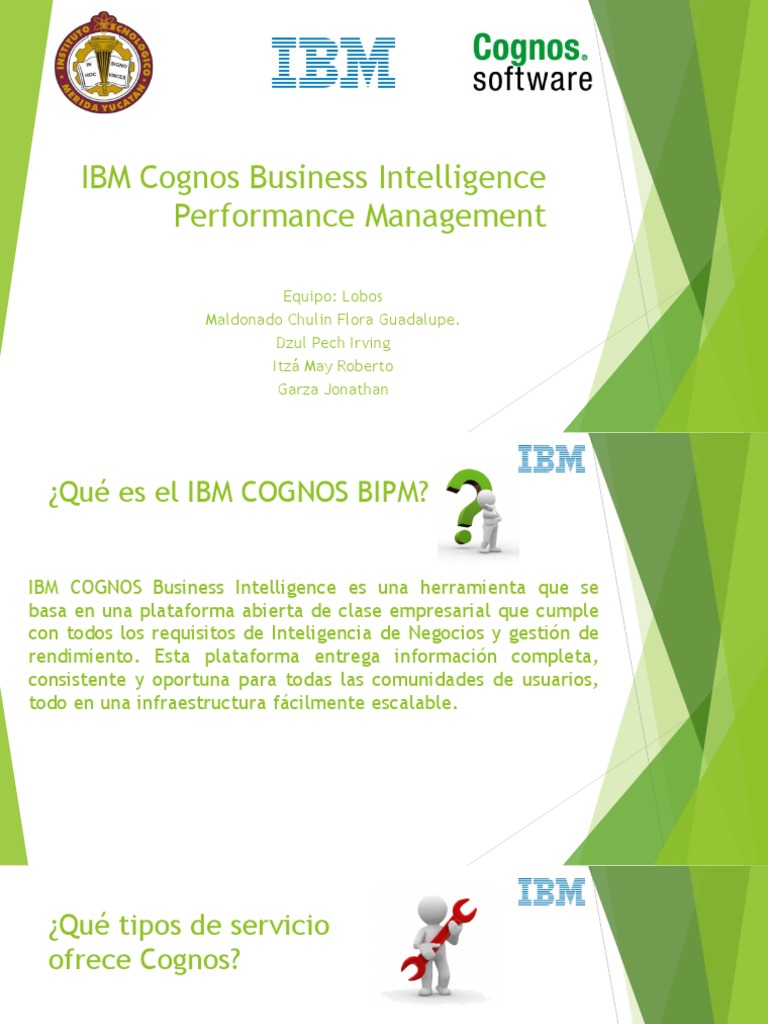 IBM Cognos Business Intelligence Performance Management | PDF | Software | Informática