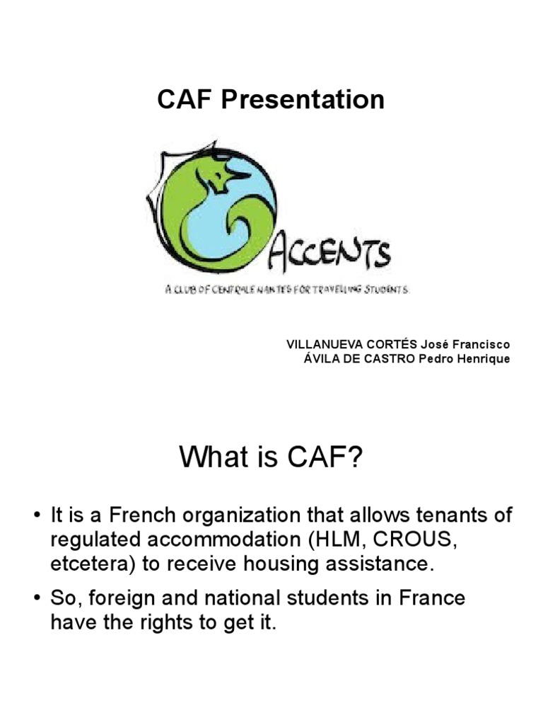 CAF Presentation | PDF