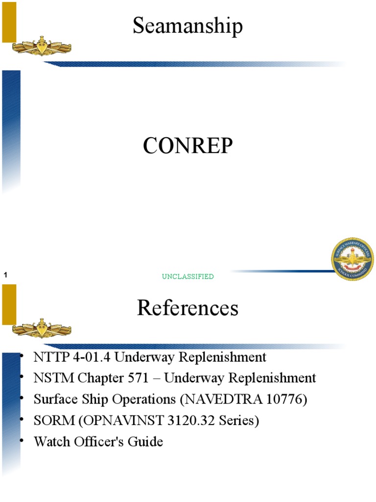 CONREP v1.3 | PDF | Industries | Water Transport