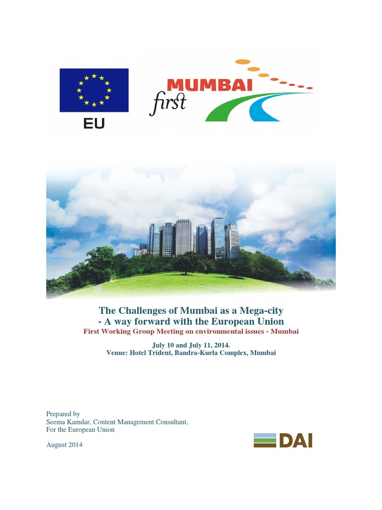 The Challenges of Mumbai As A Mega City PDF | PDF | Social Science ...