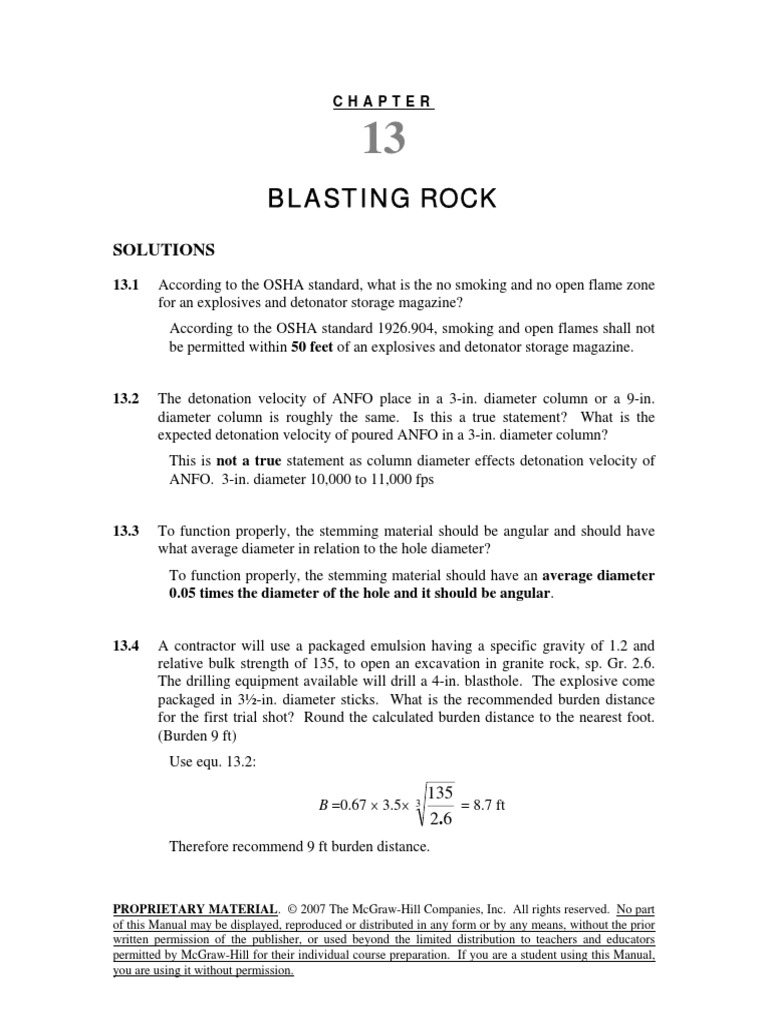 Chapter13 Solutions PDF | PDF | Explosive Material | Gravity