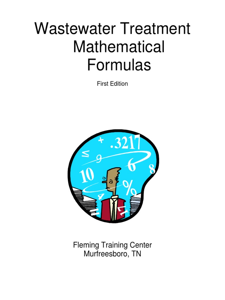 Wastewater Treatment Mathuematical Formulas | PDF | Horsepower | Area