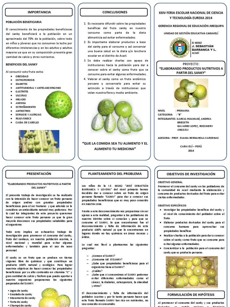 Triptico Fencit Eureka