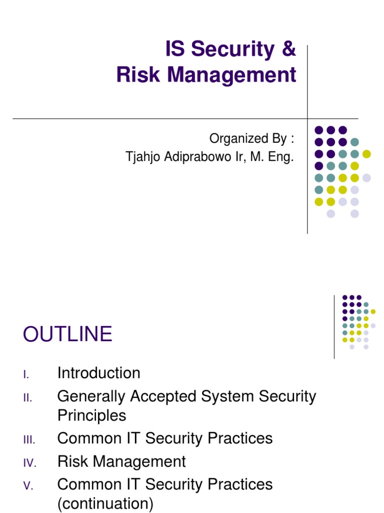IT Security & Risk Management Guide | PDF | Computer Security | Security