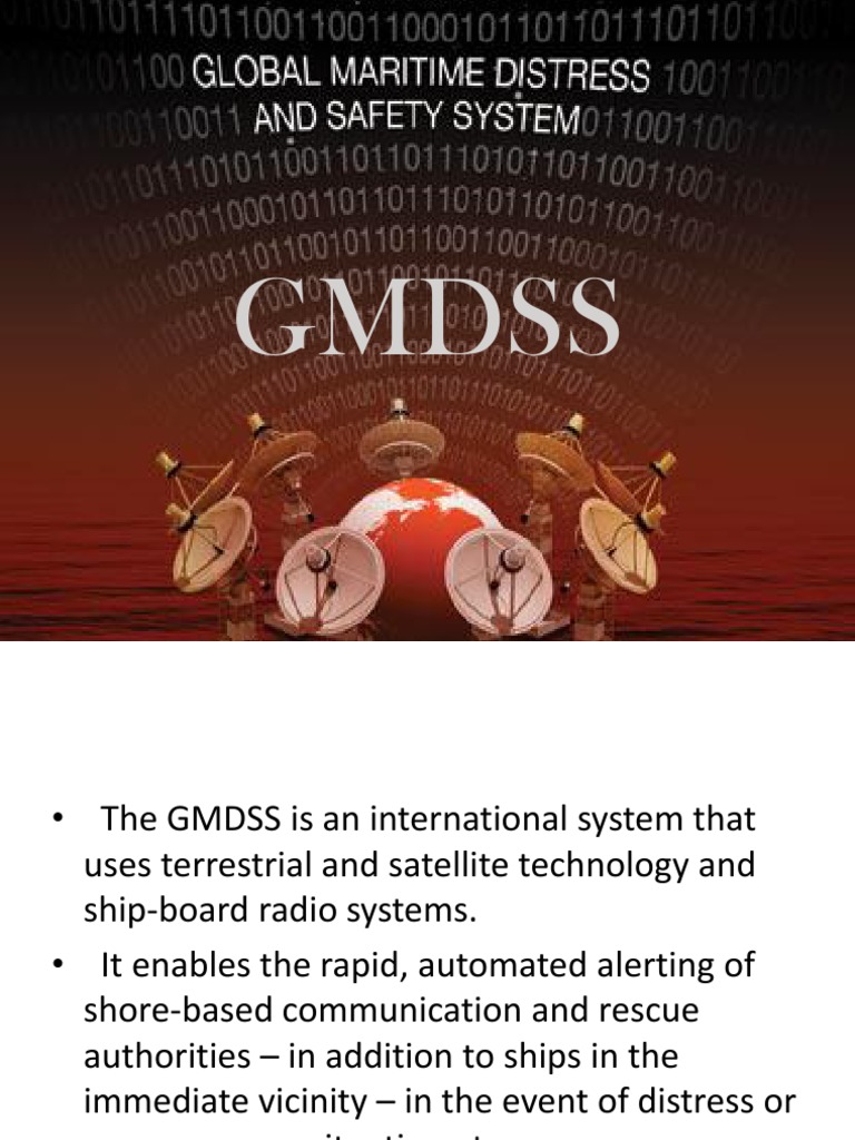 GMDSS | PDF | Radio | Ships