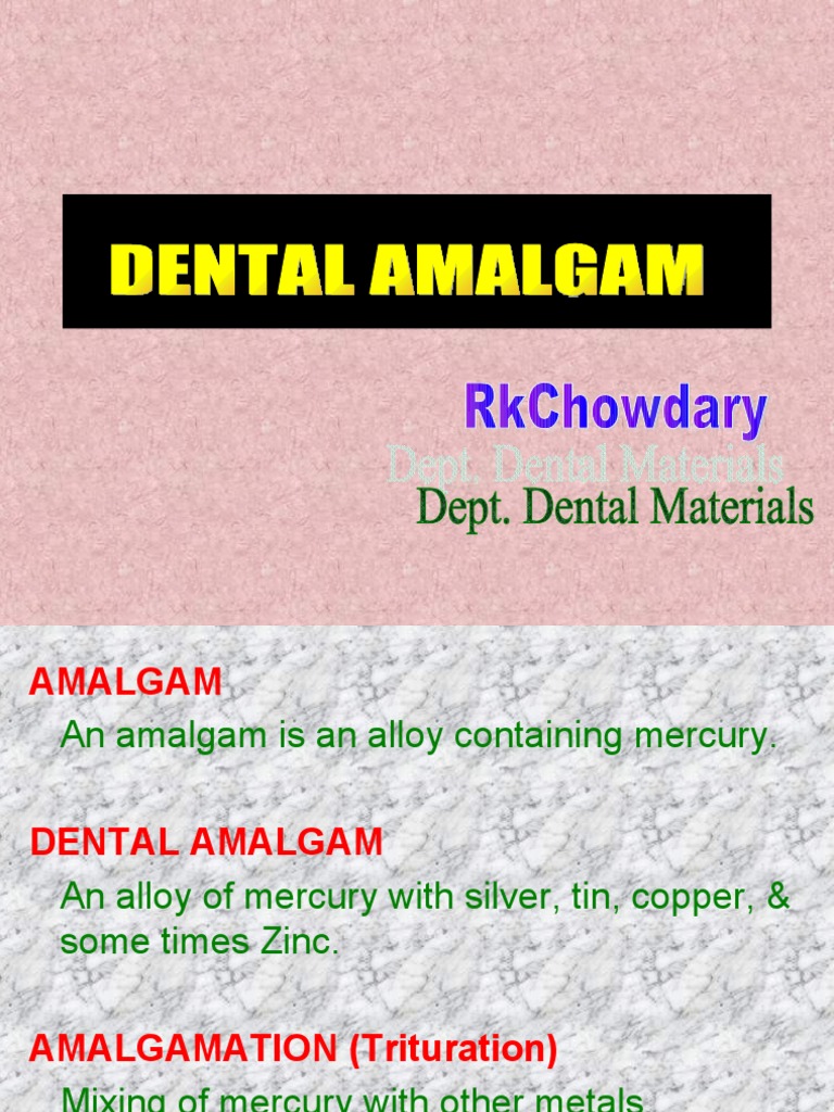 Amalgam Mod | PDF | Chemical Elements | Chemistry