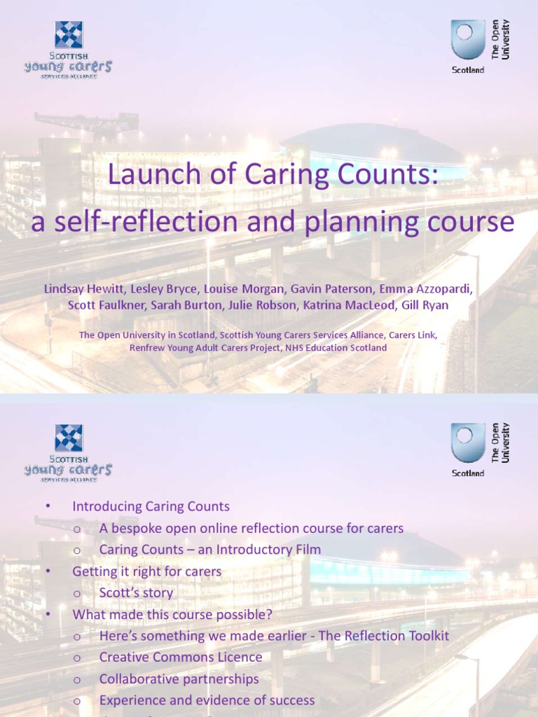 Launch of Caring Counts | PDF | Learning | Cognitive Science