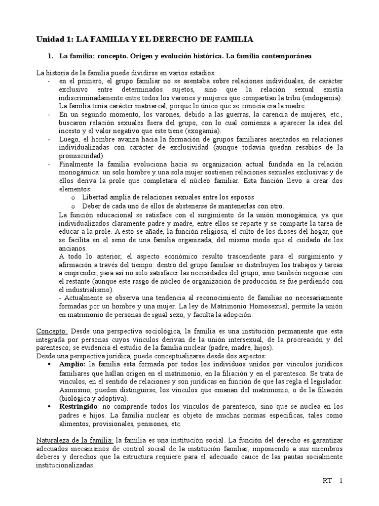 Evolución del Derecho de Familia Internacional | PDF | Familia | Matrimonio