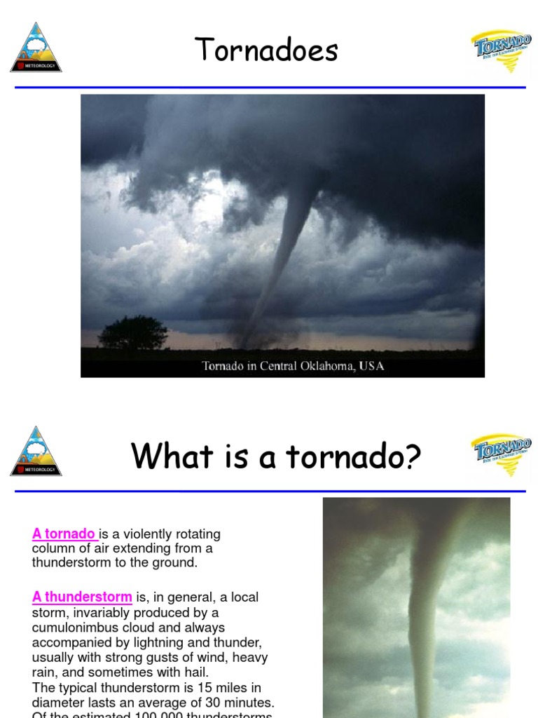 Tornado | PDF | Tornadoes | Thunderstorm