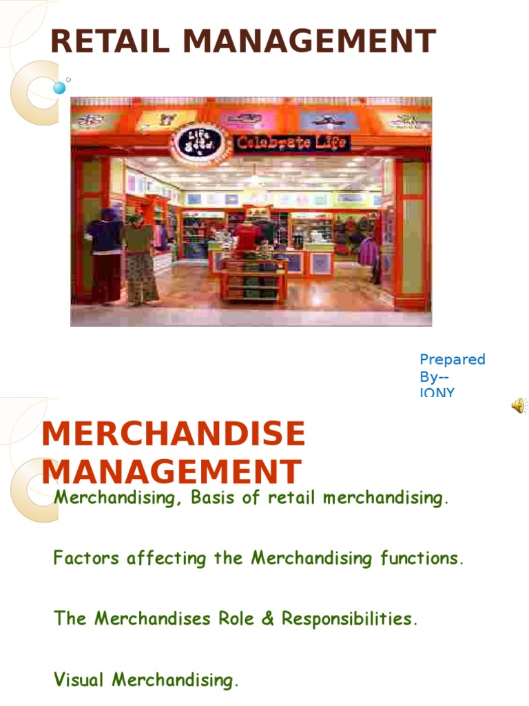 Retail Merchandising Management Essentials | PDF | Merchandising | Retail