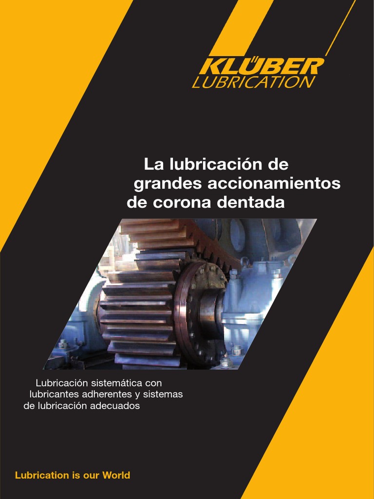 Open Gear Kluber | PDF | Engranaje | Transmisión (Mecánica)