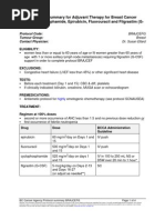EC Protocol for Breast Cancer Treatment | PDF | Chemotherapy | Clinical ...