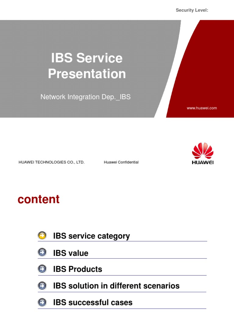 IBS Solutions for Telecom Networks | PDF | Digital Subscriber Line ...