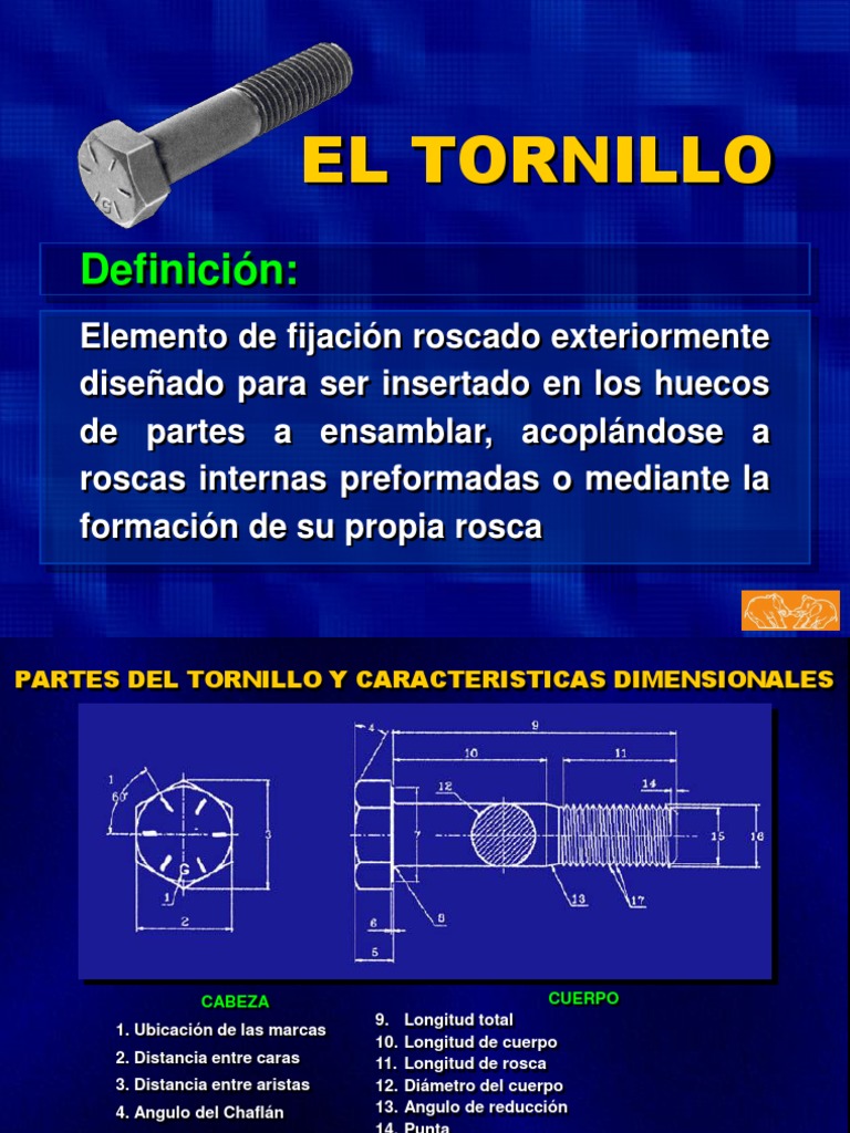 Tornillo, Tuerca y Esparrago | PDF | Tornillo | Metalurgia