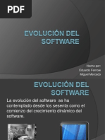 La Historia y Evolución Del Software | PDF | Hardware de la computadora ...