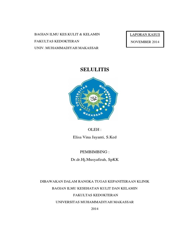 Laporan Kasus Selulitis | PDF