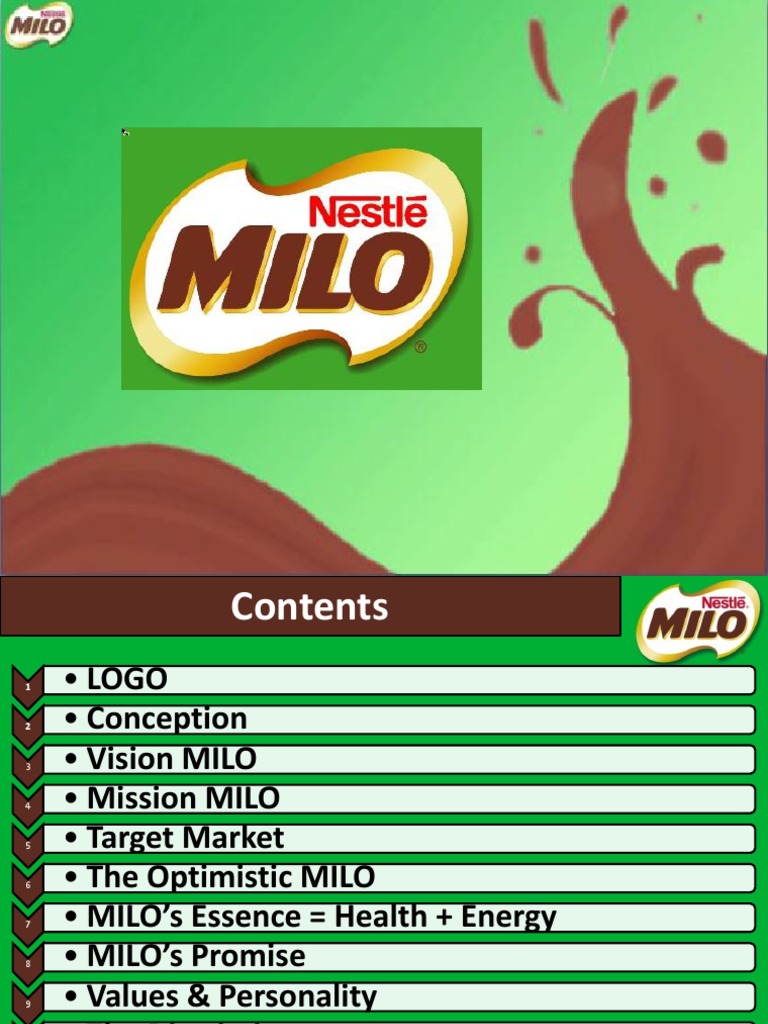Milo Brand Book Presentation Complete Template - 22 Dec 2013 | PDF