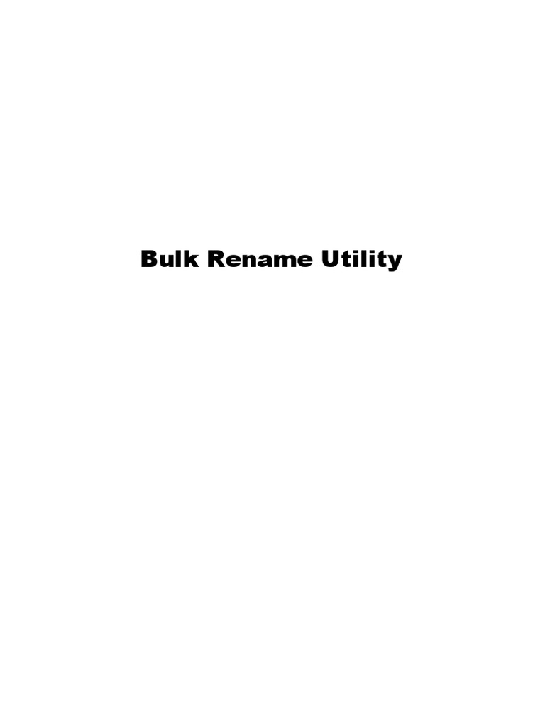 BRU Manual | PDF