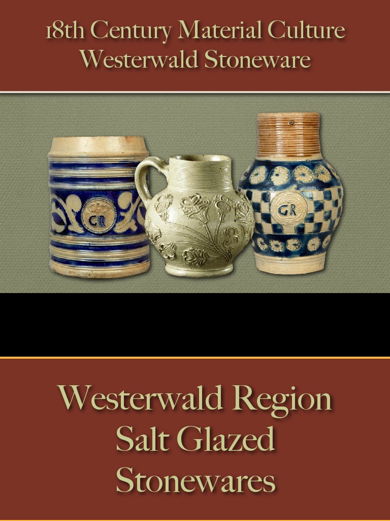 Drinking - German Westerwald Stoneware | PDF | Pottery | Ceramics