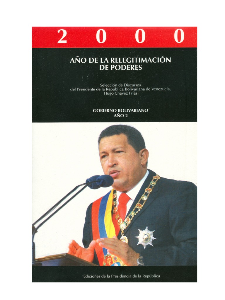 CHAVEZ H - Discursos 2000 | PDF | Hugo Chavez | Venezuela