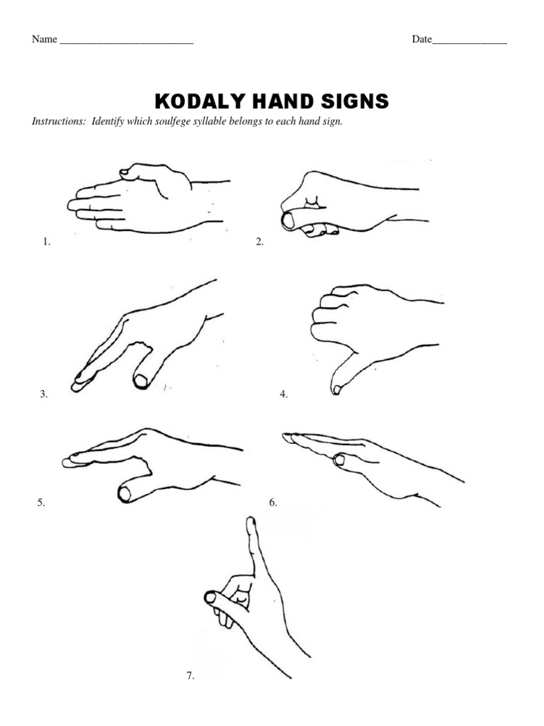 Kodaly Worksheet | PDF