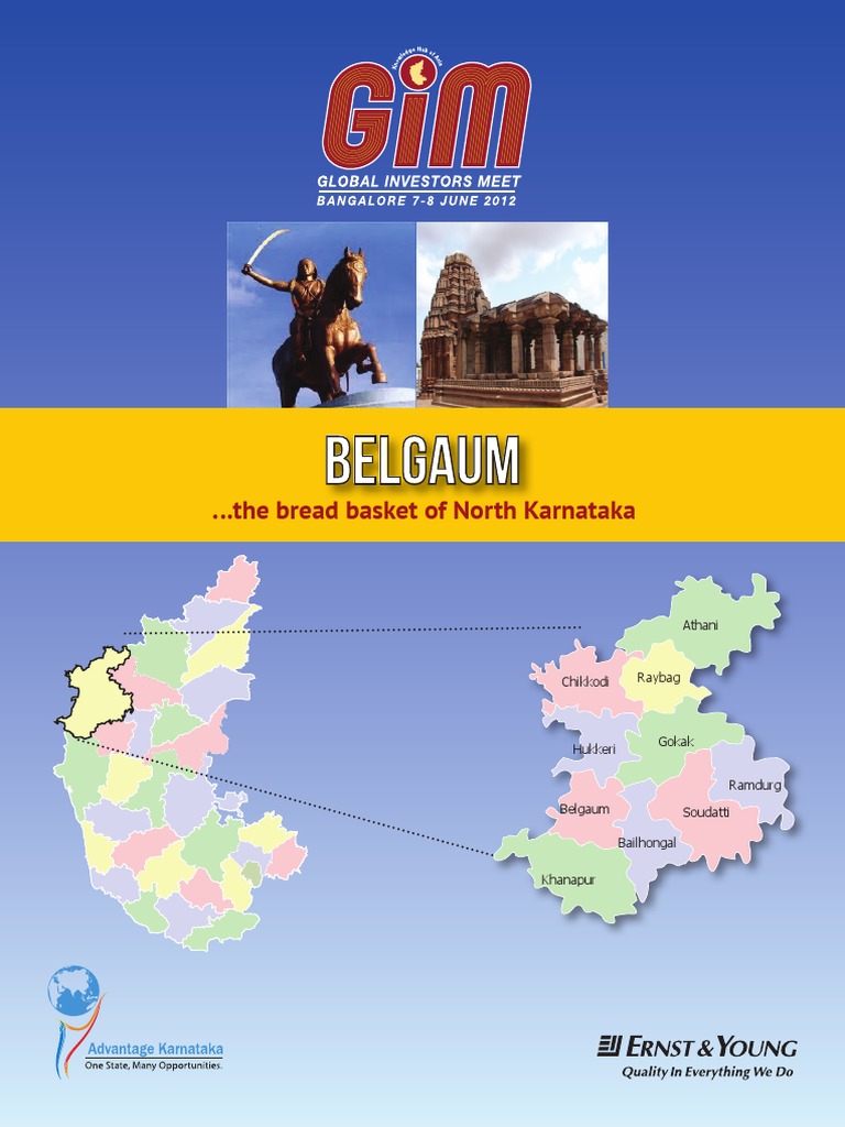 Belgaum District Profile | PDF | Agriculture | Foods