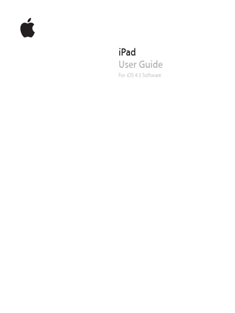 Ipad 2 User Guide | PDF | I Tunes | I Pad