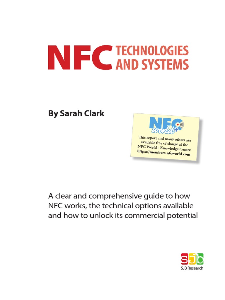NFC Technologies and Systems | PDF | Near Field Communication ...