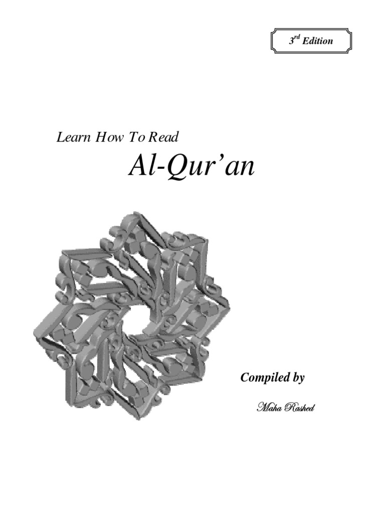 Learn How To Read Al Quran 3rd | PDF