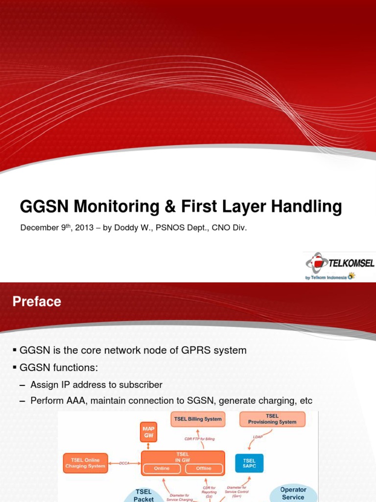 GGSN Monitoring & First Layer Handling | PDF | Telecommunications ...