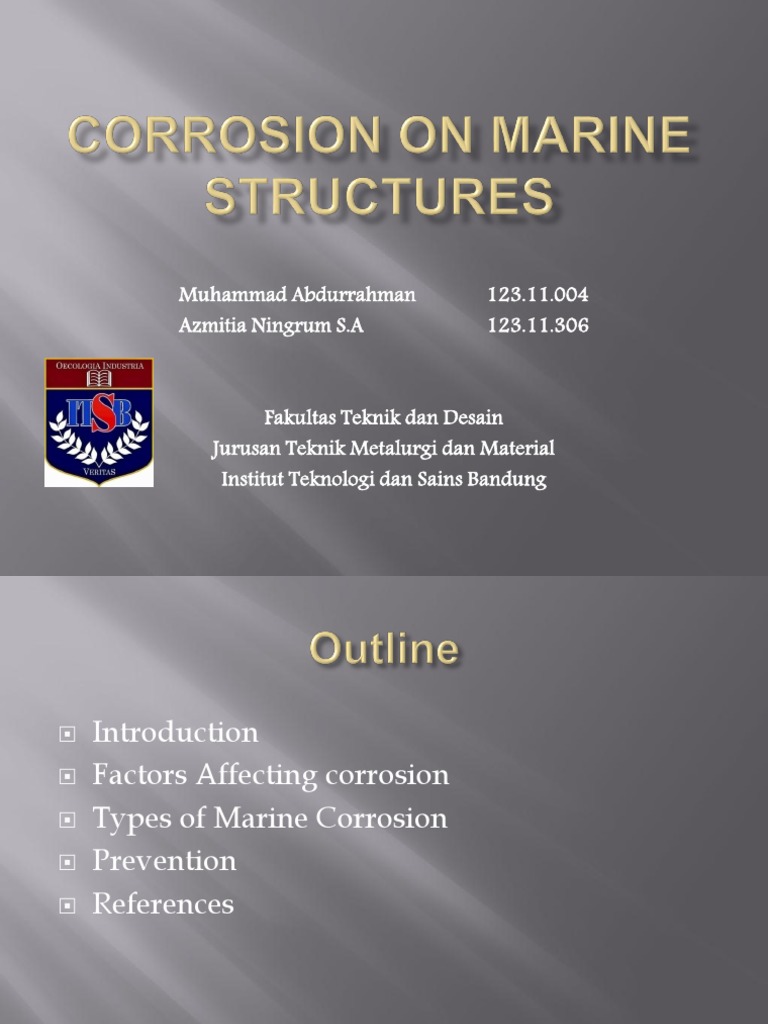 Understanding Marine Corrosion Factors | PDF