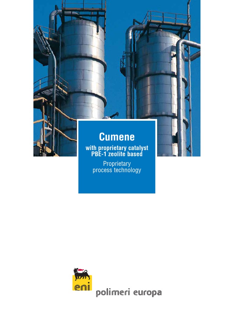 Cumene Production with PBE-1 Catalyst | PDF | Benzene | Catalysis