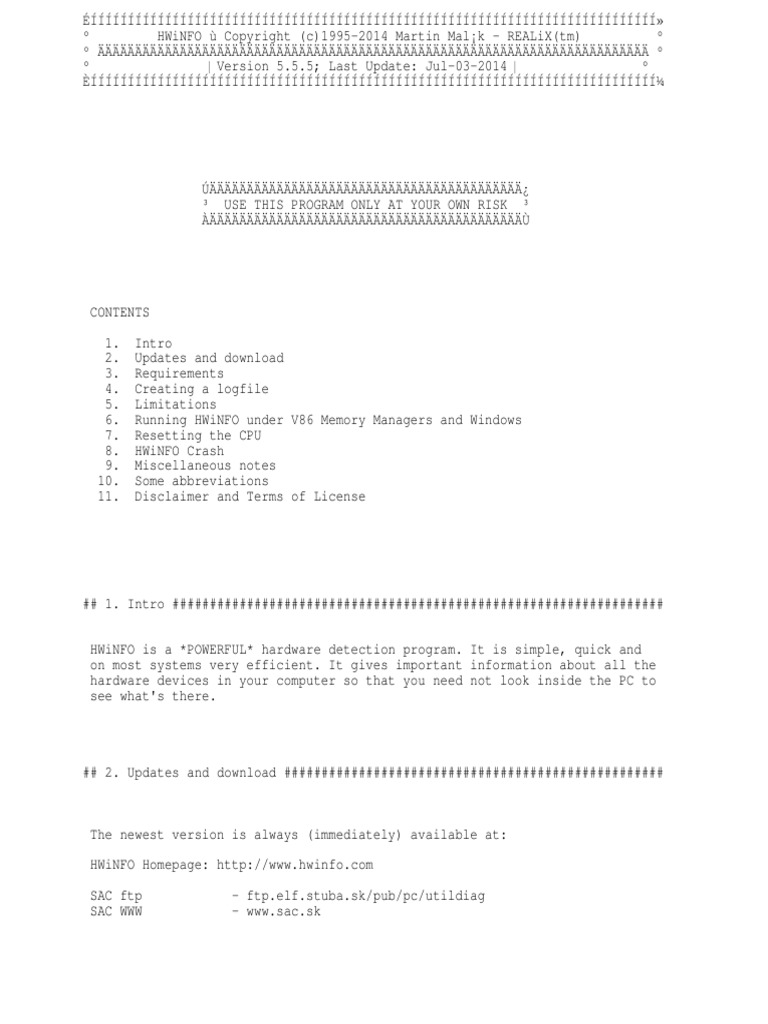 HWINFO | Download Free PDF | Dynamic Random Access Memory | Bios