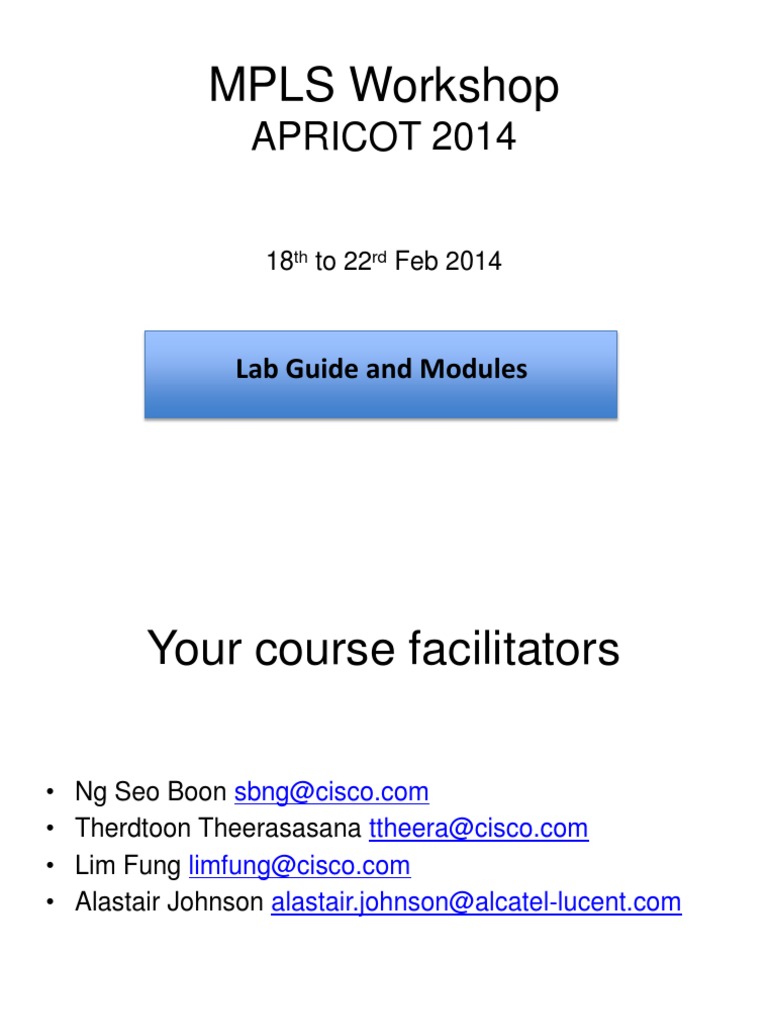 Lab Guide Pdf Virtual Private Network Multiprotocol Label Switching