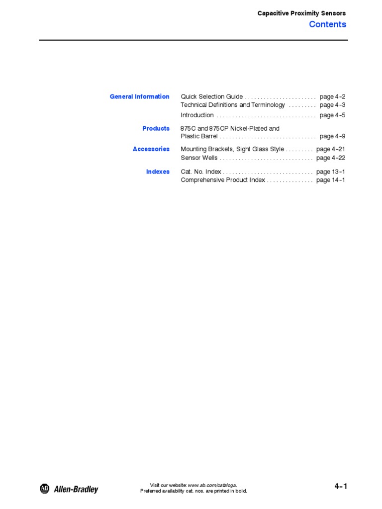 Capacitive Proximity Sensors | PDF | Capacitor | Switch