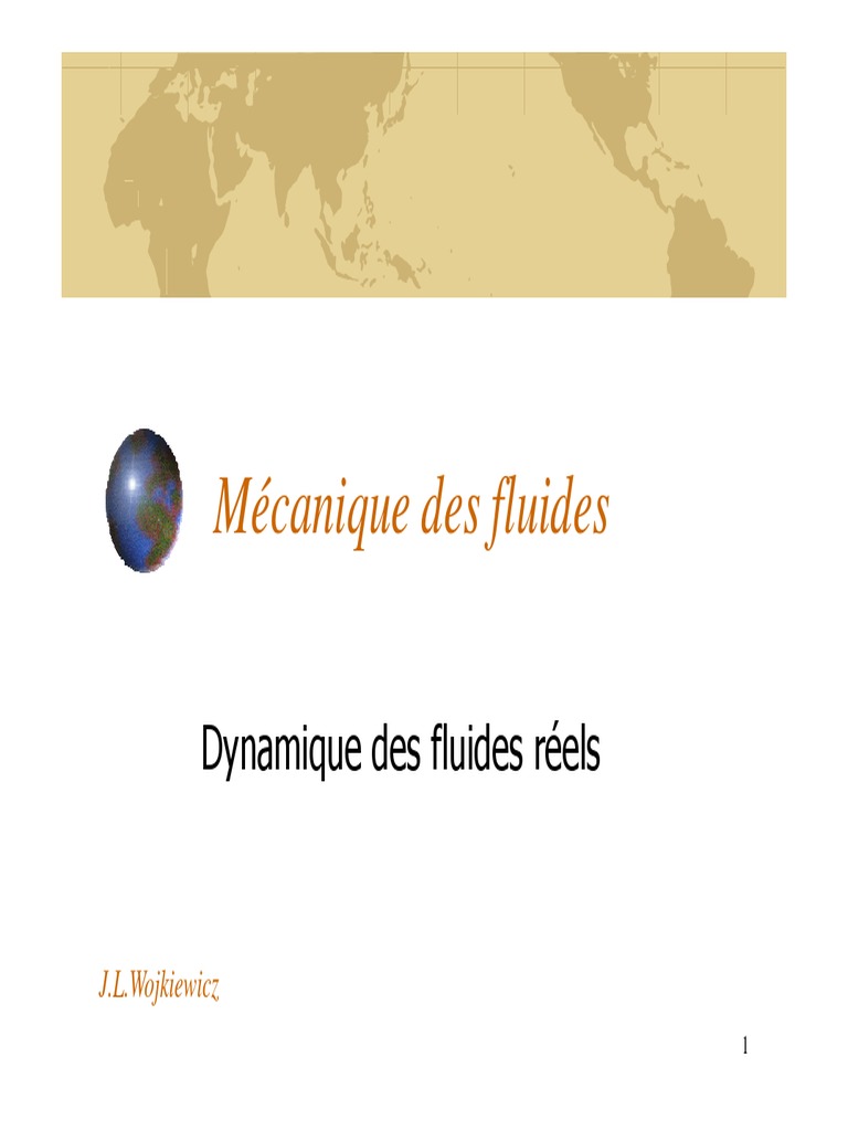 Dynamique Des Fluides Réels | PDF | Équations de Navier-Stokes | Fluide