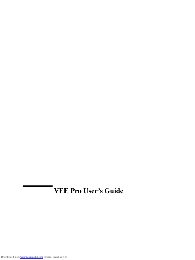 Vee Pro | PDF | Input/Output | System Software