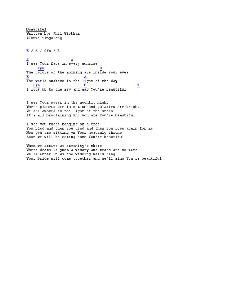 Beautiful - Wickham | PDF | Art | Classics