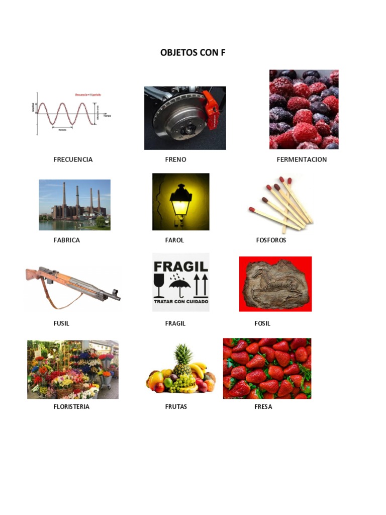 Objetos Con F | PDF