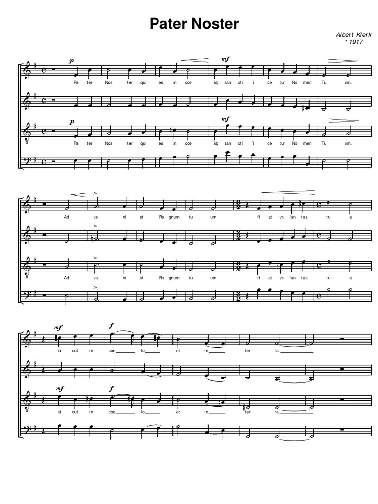 Albert de Klerk Paternoster | PDF