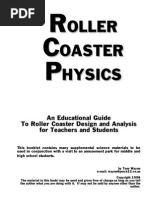 Physics of Roller Coasters | PDF | Potential Energy | Friction