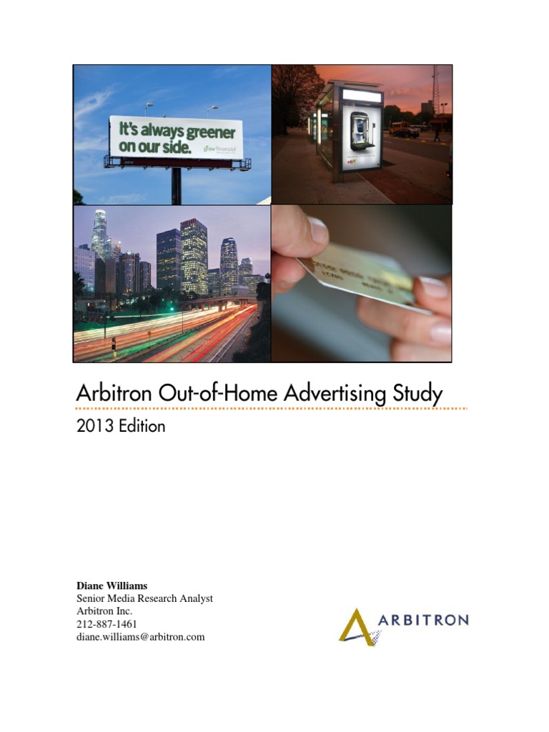 ARB OutofHome Advertising | PDF | Billboard | Advertising