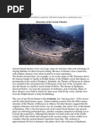 Understanding the Theatron in Greek Theatre | PDF | Theatre ...