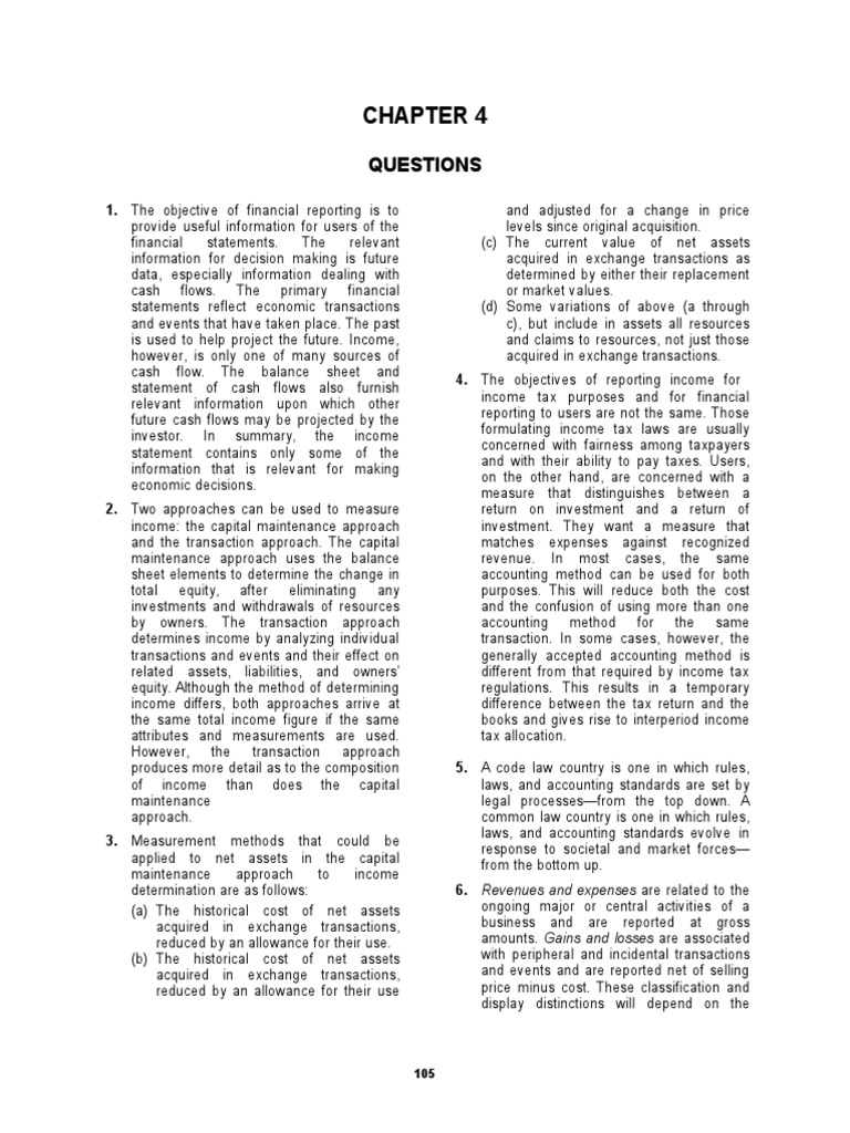 Kunci Jawaban Intermediate Accounting Pdf Income Statement Cost